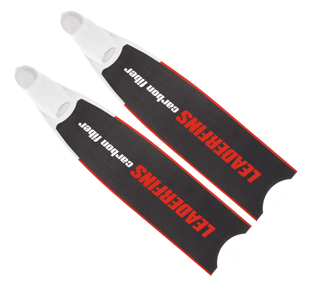 Chân nhái Leaderfins Carbon Fiber Logo - Oceansportsvn.com