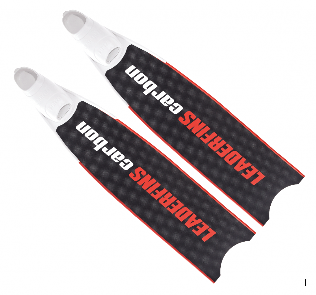 Chân nhái Leaderfins Pure Carbon Logo - Oceansportsvn.com
